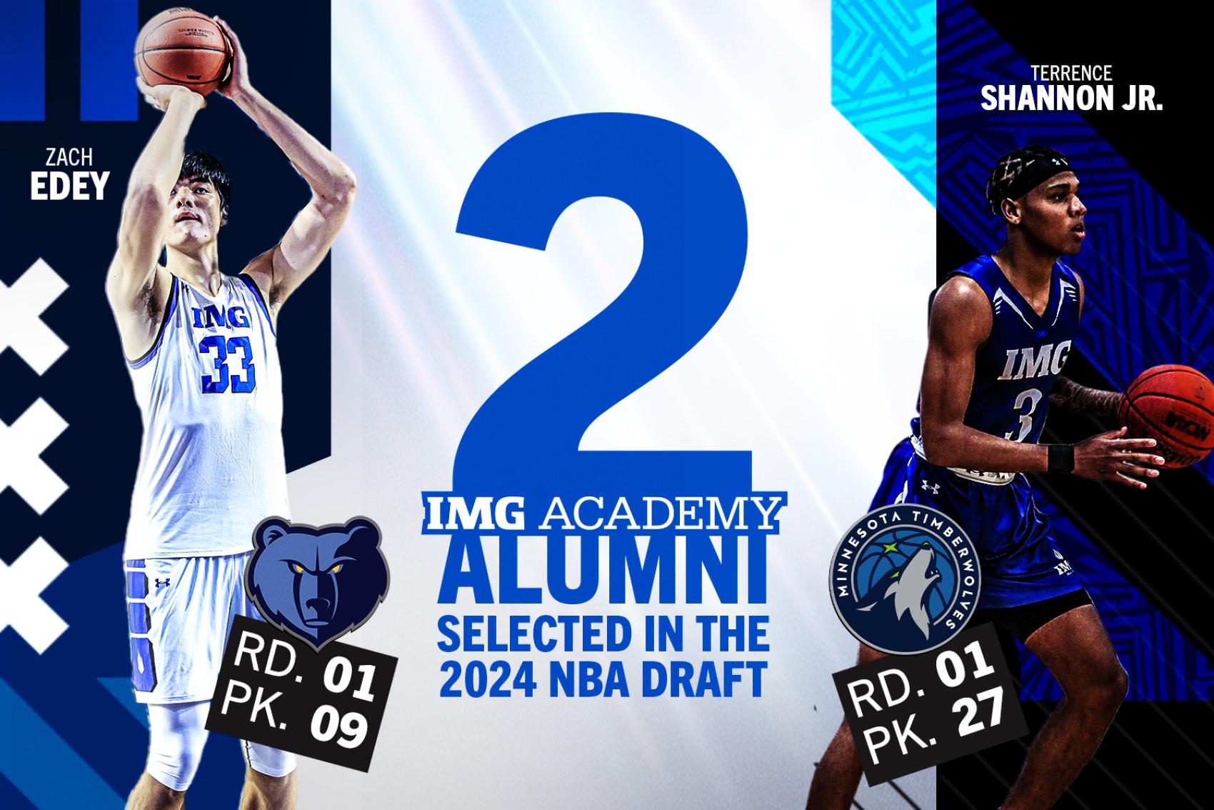 IMG Academy Has Two Alumni Selected in the 2024 NBA Draft | IMG Academy
