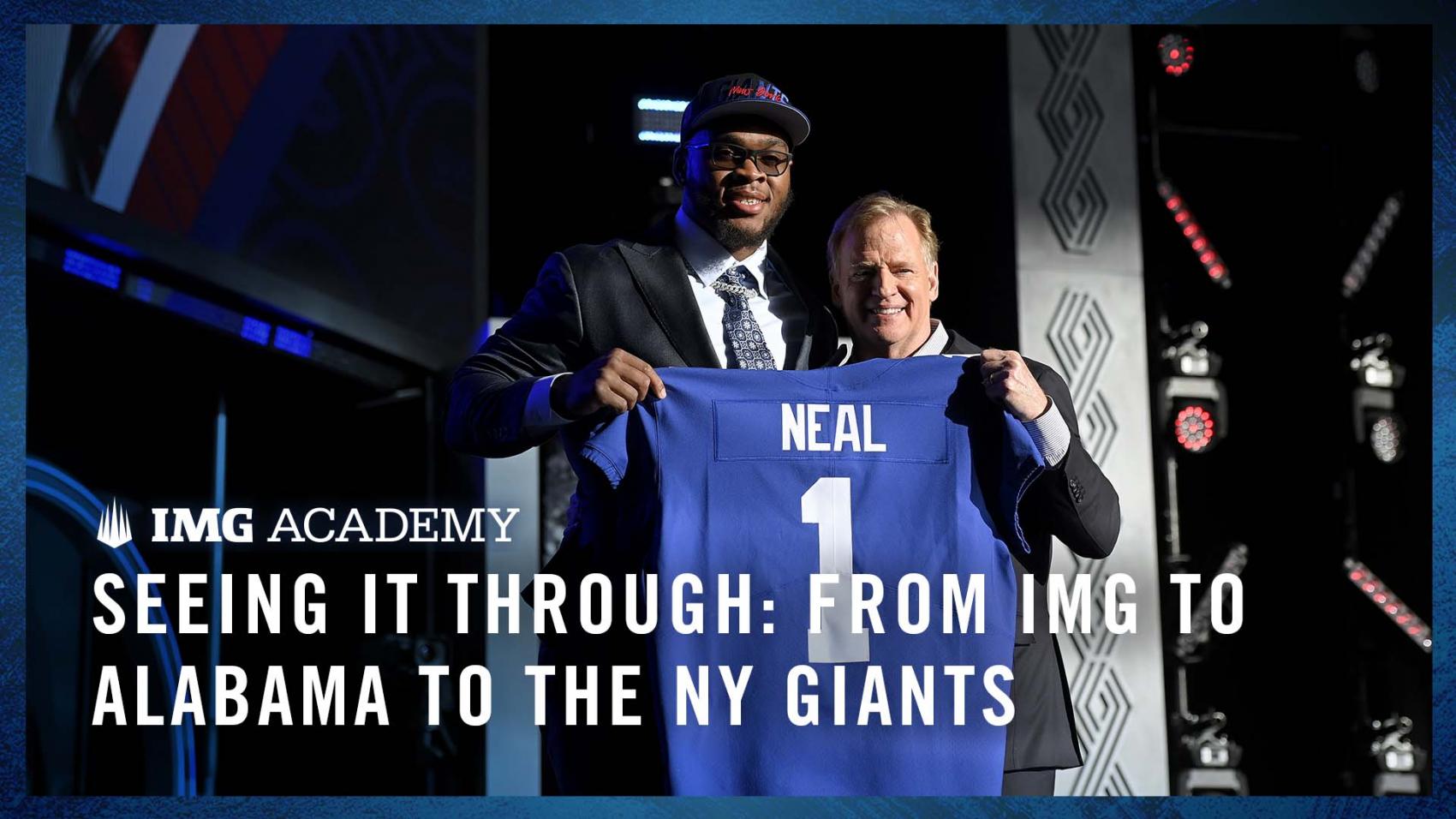 Seeing it Through: From IMG Football to Alabama to the New York Giants ...