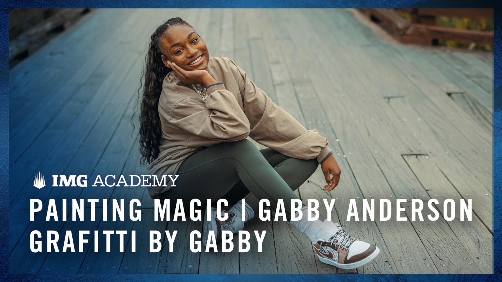 Painting Magic: Gabby Anderson | IMG Academy Basketball | IMG Academy